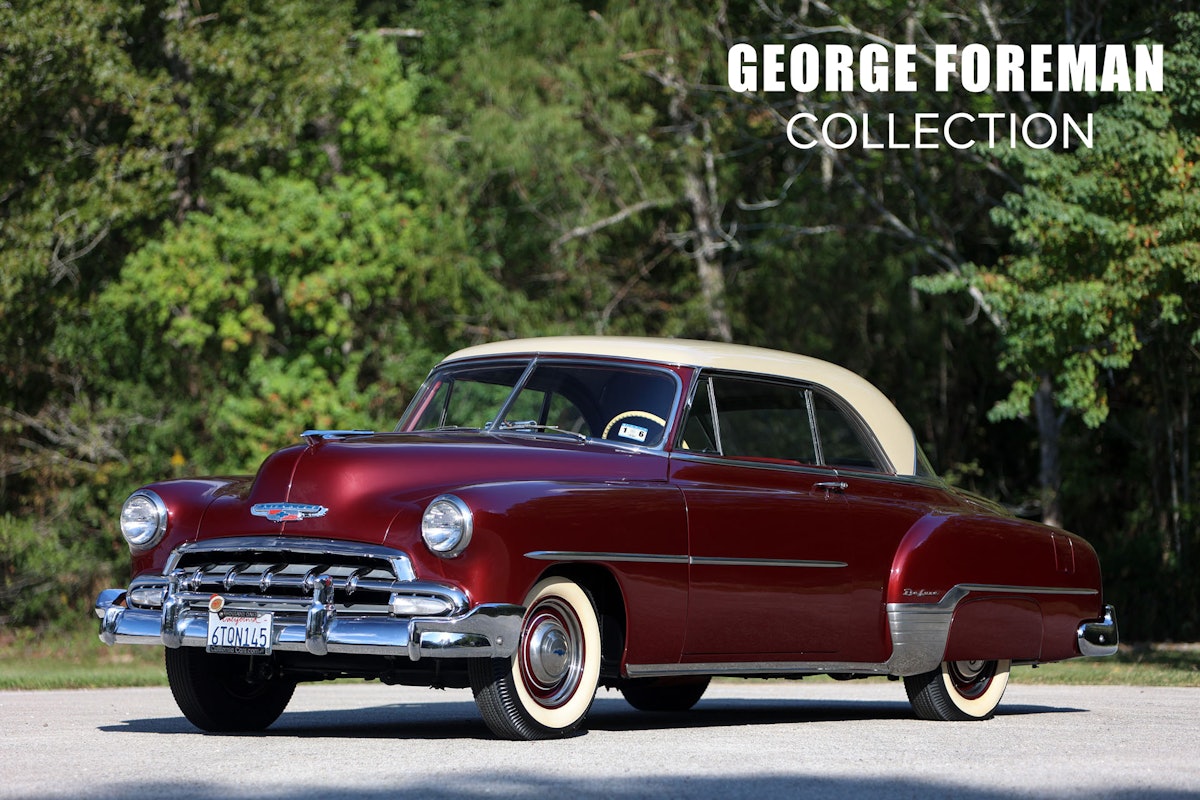 1952 Chevrolet Styleline Deluxe Bel Air 2-Door Hardtop Coupe Auction ...